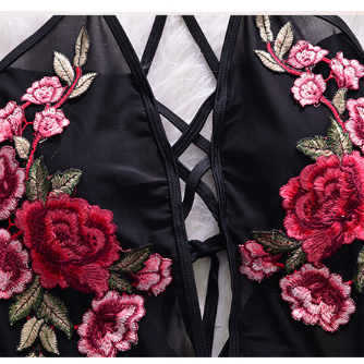 Sexy Beach Bikini Straps Gathered In A Swimsuit Ladies Trim Their ...