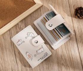 Cute Cat Themed Card Holder Wallet on Luulla