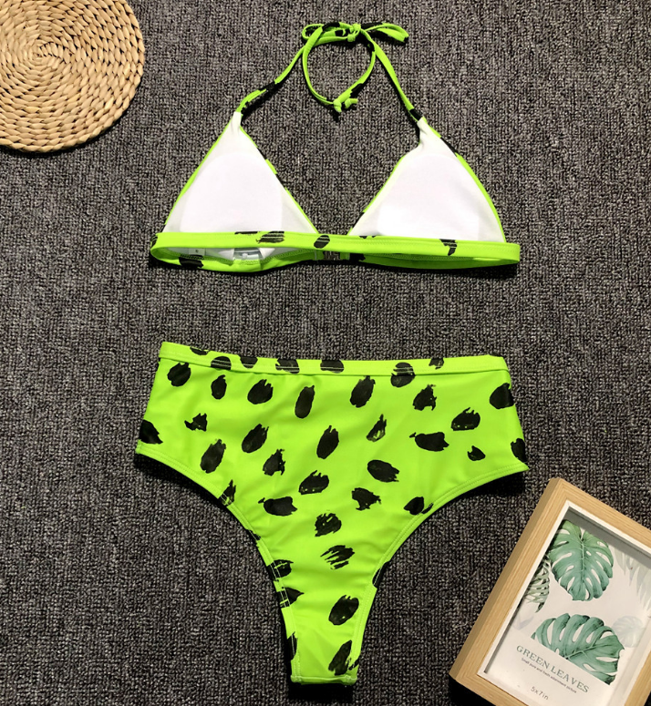 Pop Lady Leopard Bathing Suit on Luulla