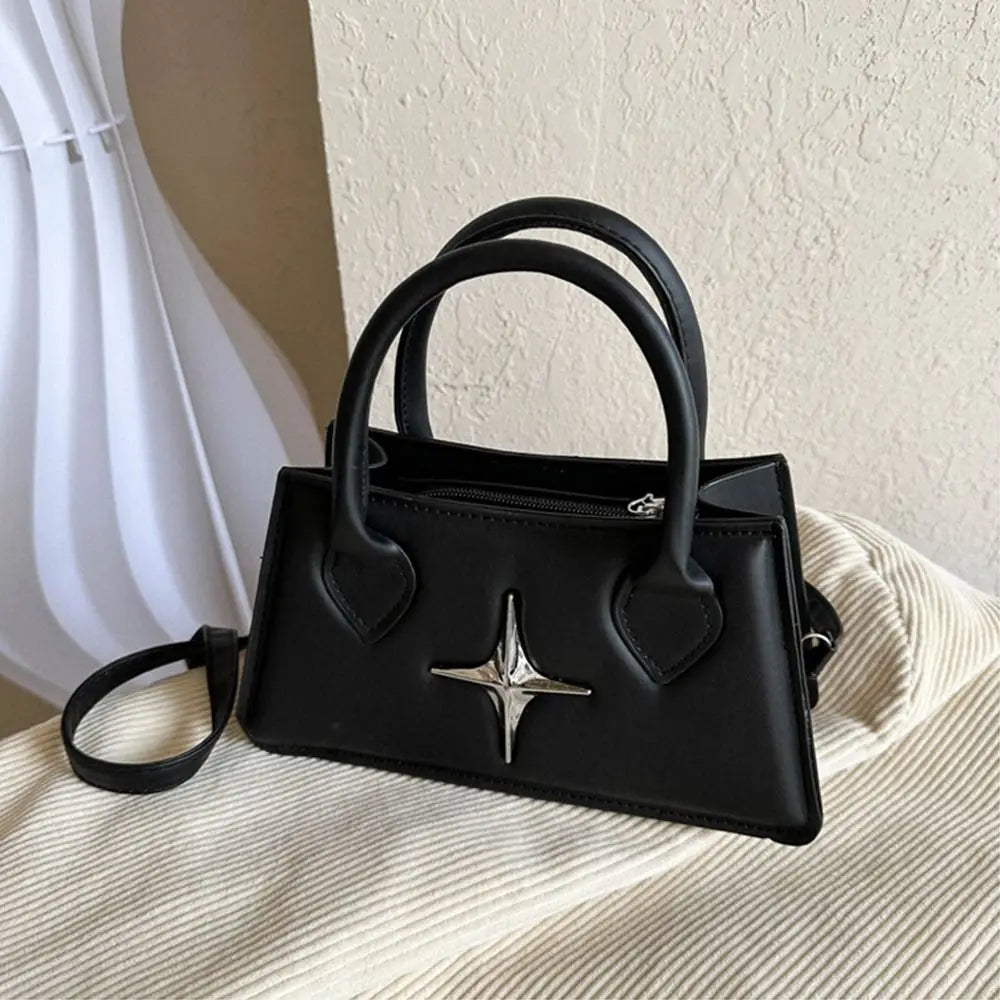 Black Mini Handbag With Star Detail Design on Luulla