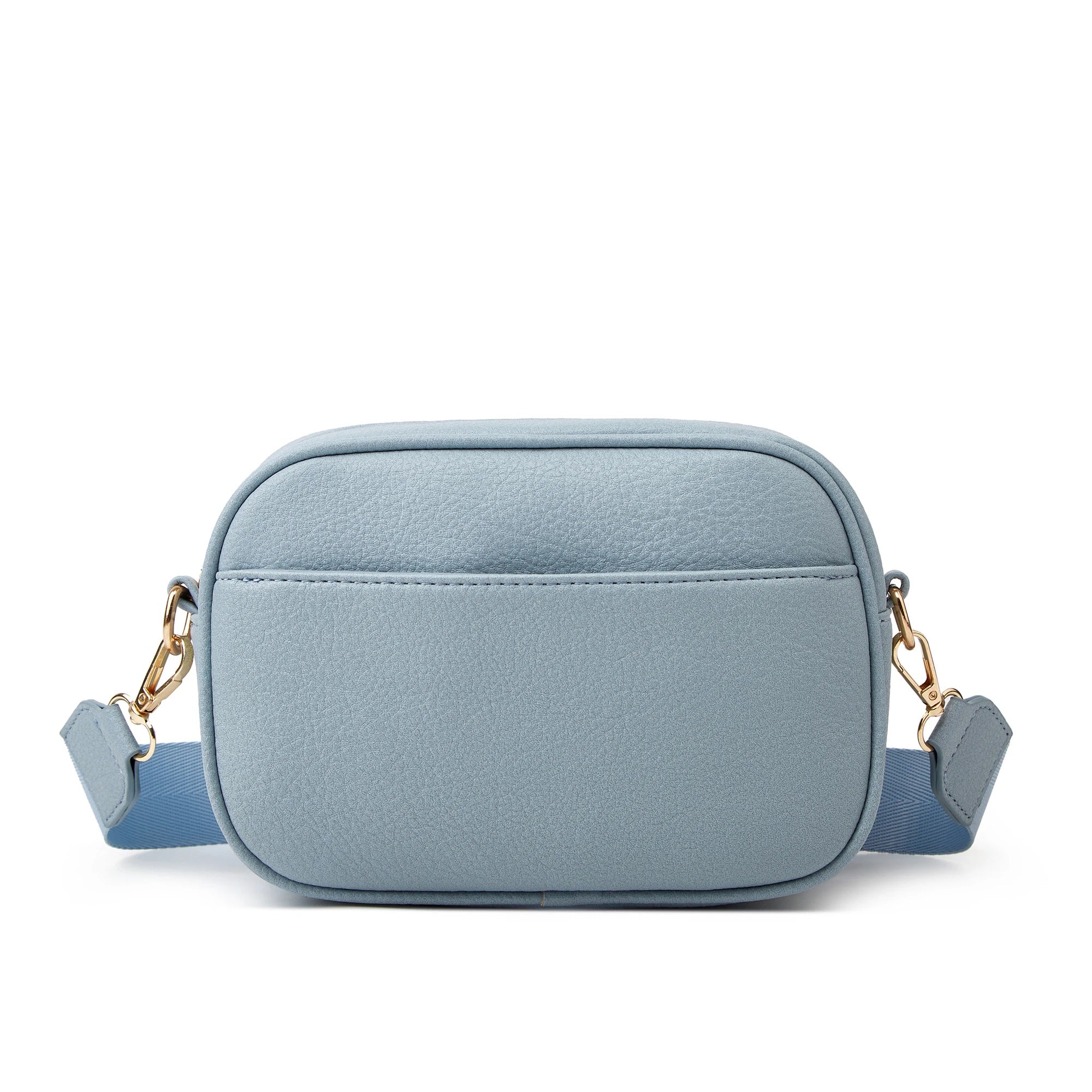 Light Blue Leather Crossbody Bag For Women on Luulla
