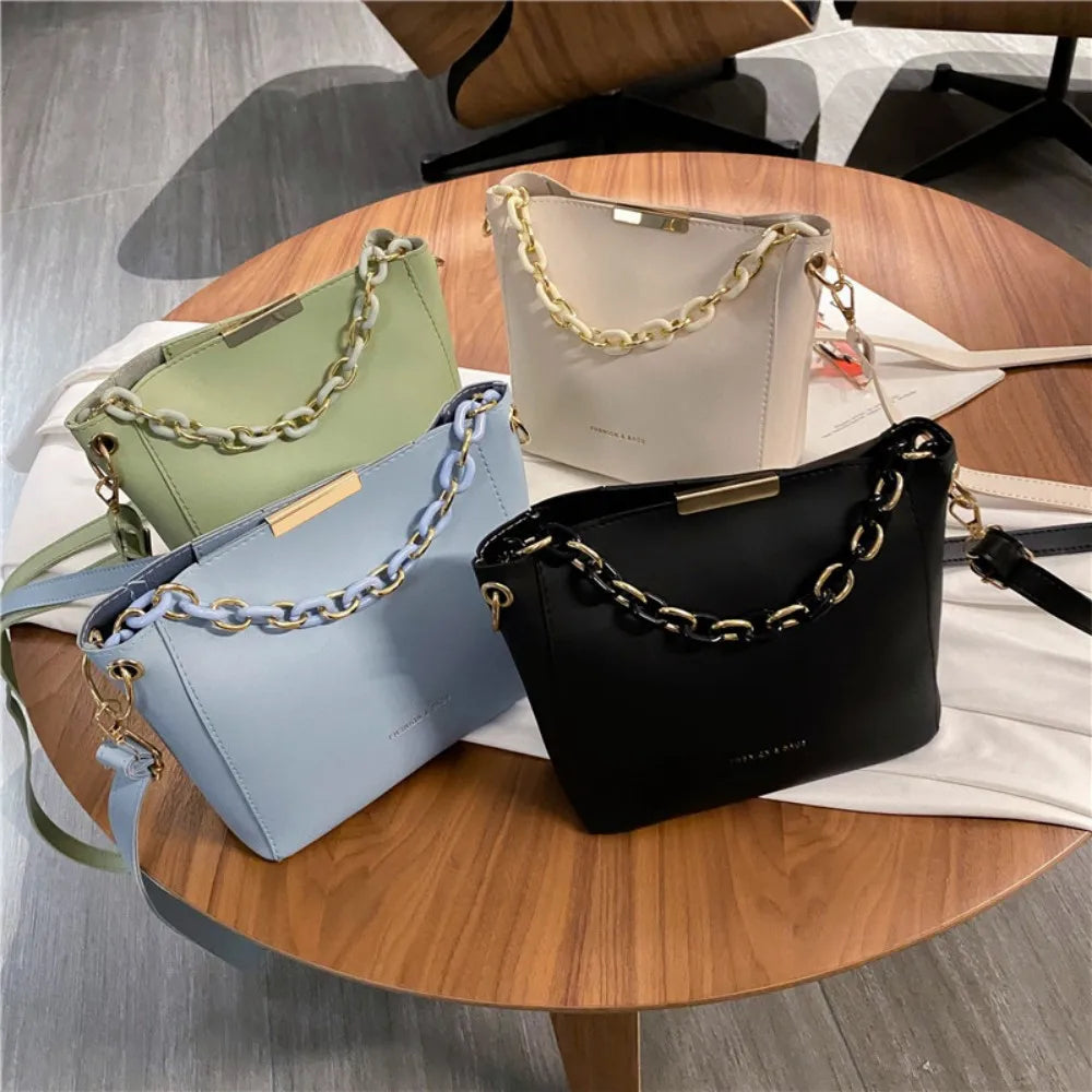 Stylish Chain Strap Shoulder Bags For Women on Luulla