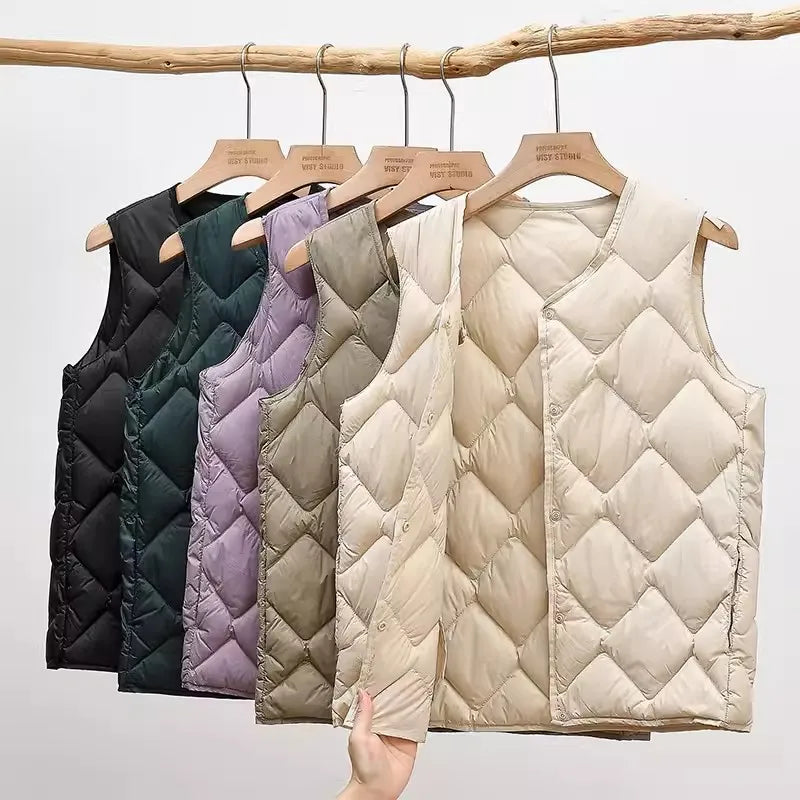 Lightweight Quilted Vests For Versatile Layering Comfort on Luulla