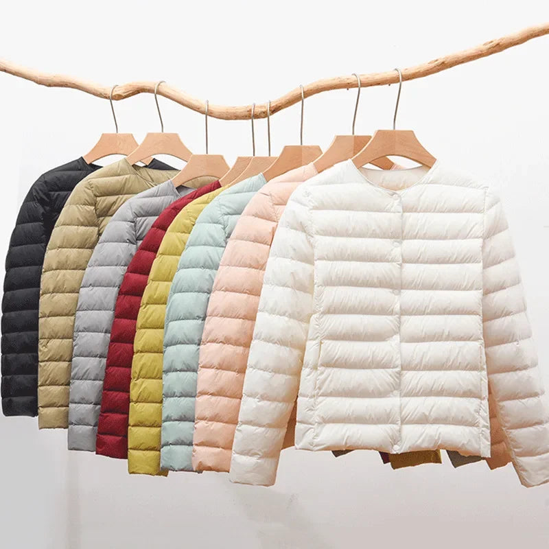 Womens Lightweight Packable Down Jacket Assortment on Luulla
